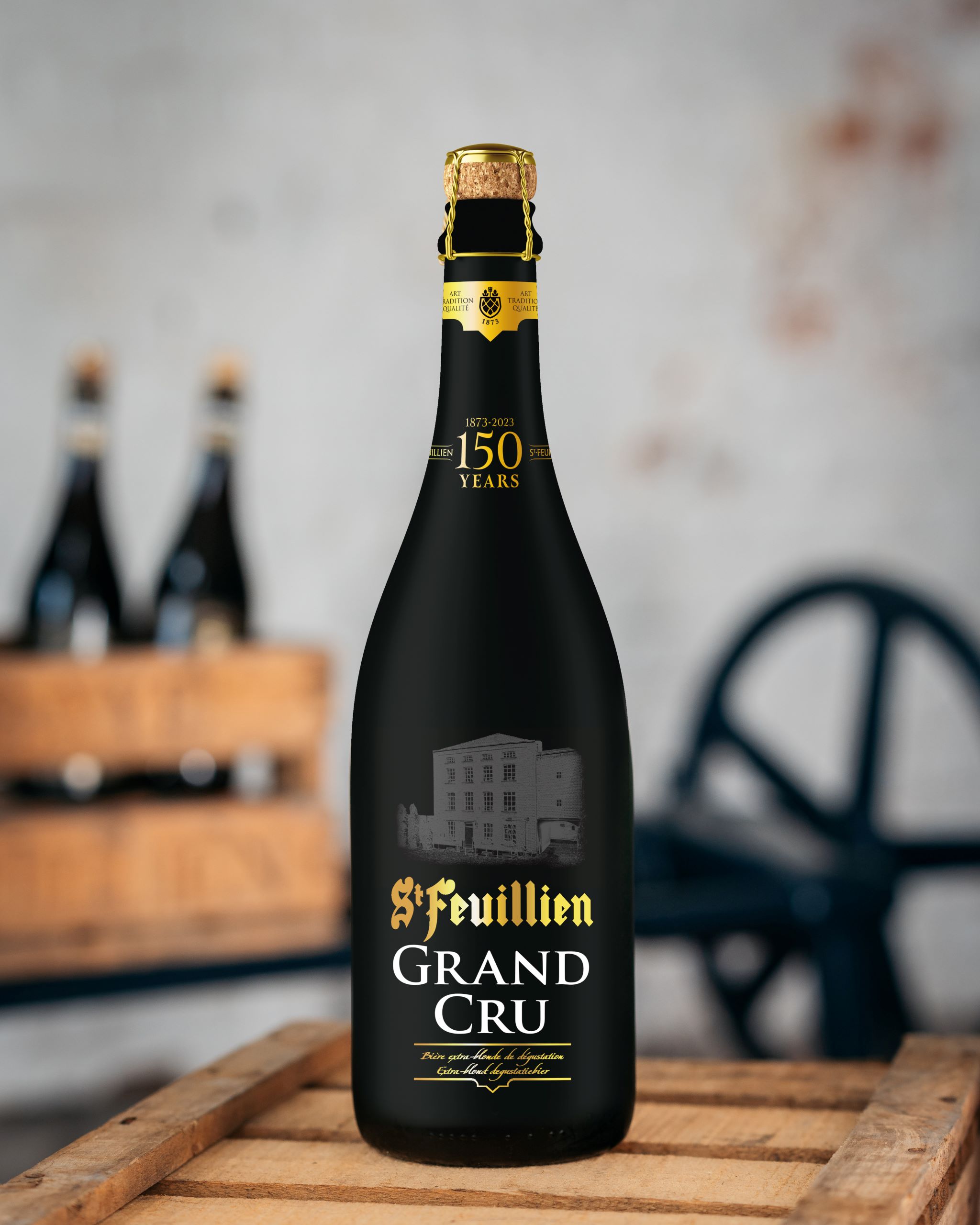 St-Feuillien Grand Cru Magnum 150 ans 4 x 1,5 L - Edition limitée ...